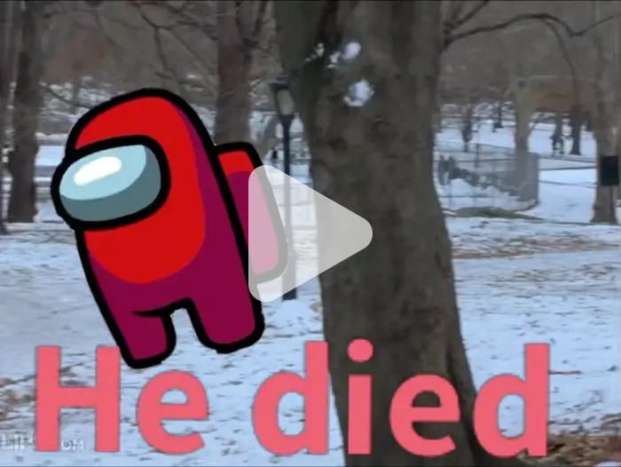 I not imposter red is imposter he died video meme - Piñata Farms - The ...