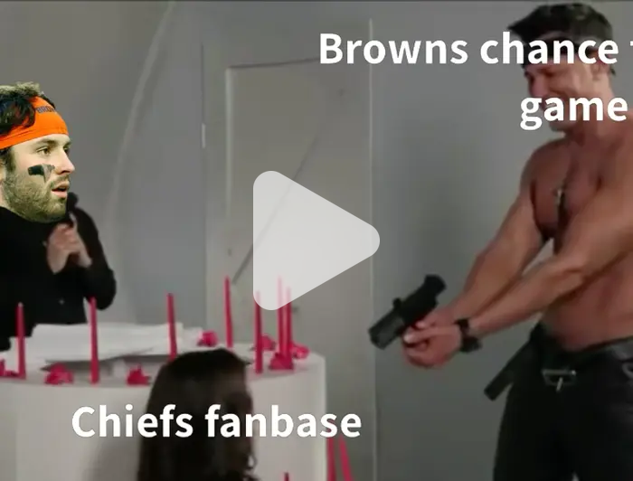 Chiefs dodged a bullet today and it’s all thanks to chad video meme ...