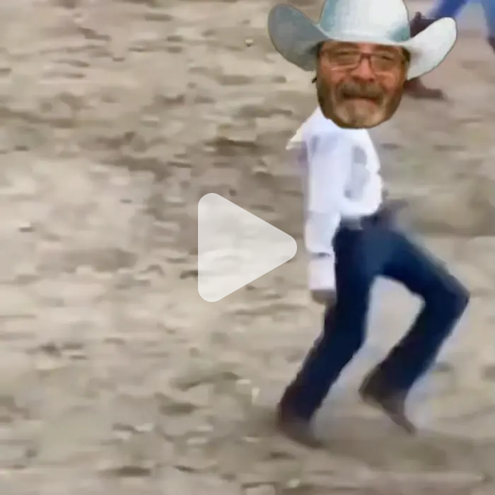 Cowboy guy dancing… video meme - Piñata Farms - The best meme generator ...