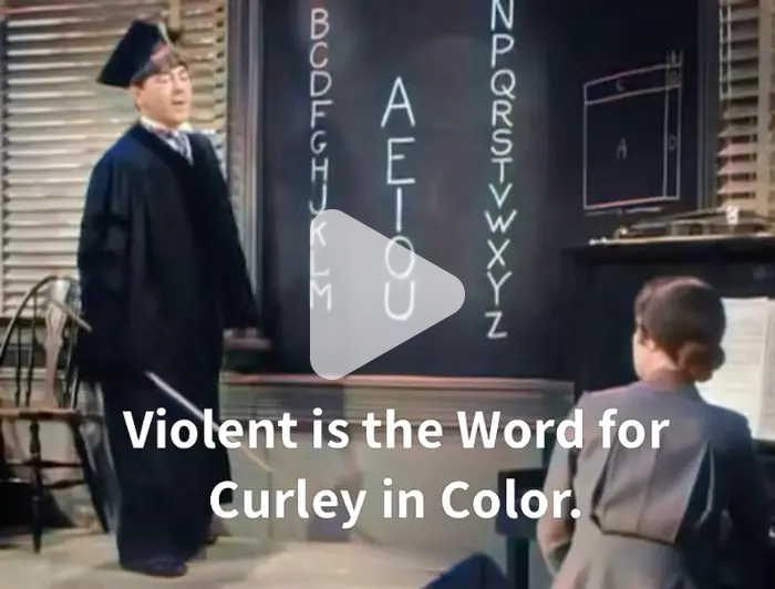 Do you remember when The Three Stooges monochrome went colonized. video ...